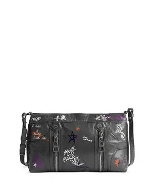 Zadig&Voltaire Sunny Moody Vintage Shoulder Bag - Road