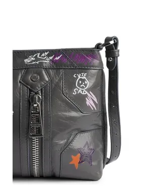 Zadig&Voltaire Sunny Moody Vintage Shoulder Bag - Road