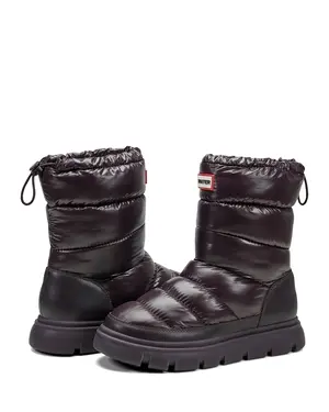 Hunter Maribels Puffer Boots