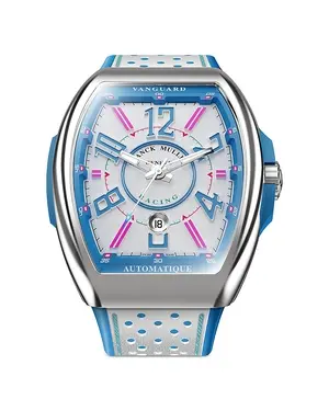 Franck Muller Vanguard Racing Automatic Watch - White/white