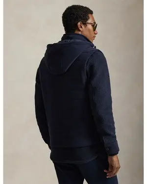 Polo Ralph Lauren Quilted Jersey Hooded Vest