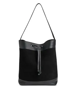 Whistles Sasha Suede & Leather Tote Bag