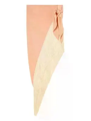 Alanui Fringed Self-tie Pareo - Pink