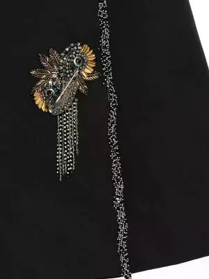 Dice Kayek Crystal-embellished Skirt