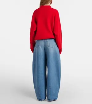 Jacquemus Barrel-leg Jeans - Blue