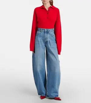 Jacquemus Barrel-leg Jeans - Blue