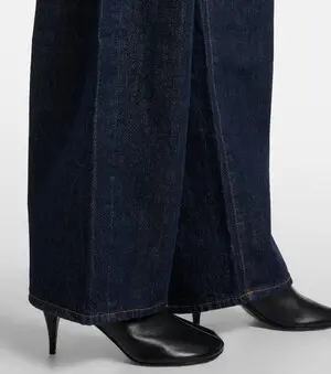 FRAME X Amelia Gray Detour Wide-leg Jeans