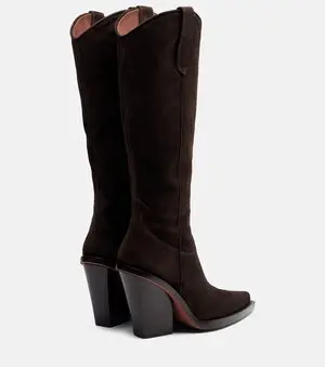Paris Texas Vegas 100 Suede Cowboy Boots