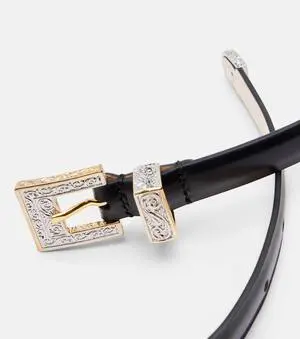 DEHANCHE Déhanche Lotti Leather Belt