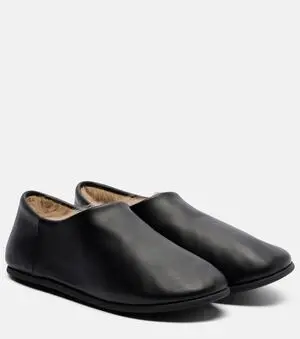 CHRISTEN Big Bootie Leather Slip-on Shoes