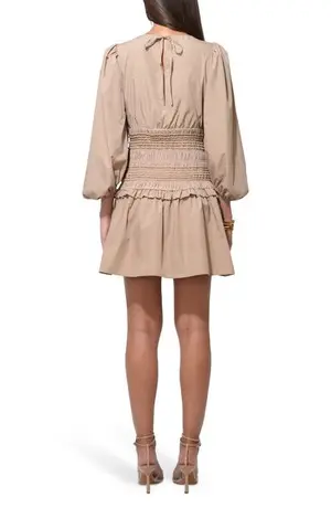 Adelyn Rae Nola Long Sleeve Mini Dress