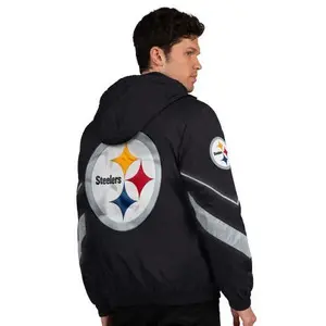 STARTER Pittsburgh Steelers Gridiron Full-zip Jacket