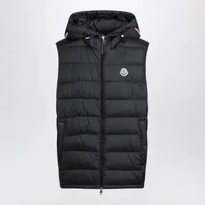 Moncler Marseillan Sleeveless Padded Jacket - Black