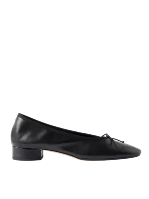 AeydĒ Onda Bow-detailed Leather Pumps - Black