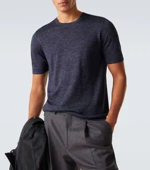 Gabriela Hearst Cashmere, Silk, And Hemp T-shirt