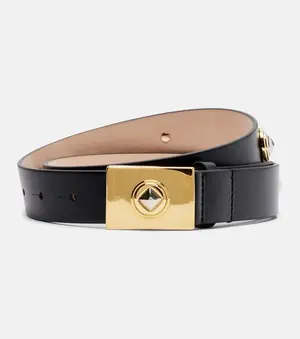 DEHANCHE Medora Studded Leather Belt
