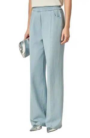 English Factory Pull-on Wide Leg Trouser Jeans