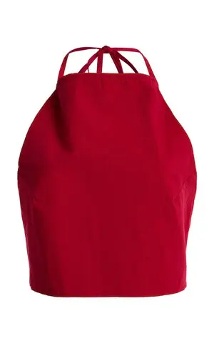 MARLIES GRACE Exclusive Lou Lou Cotton Top - Red