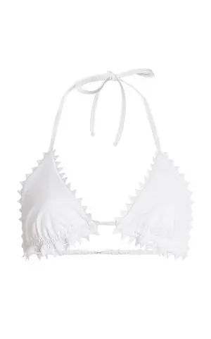 Jacquemus Jacquemus Le Pico Bikini Top White