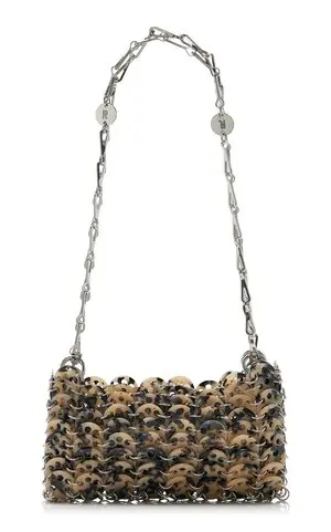 Rabanne 1969 Nano Paillette Shoulder Bag - Silver