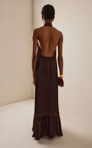 L'IDEE Libertie Gown - Brown