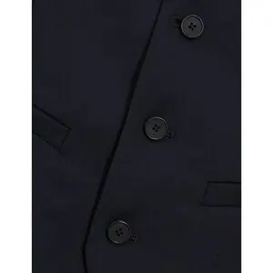 The Kooples Tailored V-neck Wool Waistcoat - Nav03