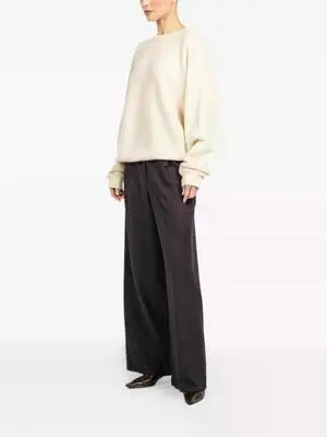 Frenckenberger Round-neck Sweater - Neutrals