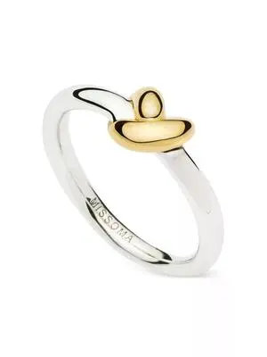 MISSOMA X Lucy Williams Disc Mixed Ring - Silver
