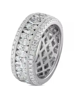 LB EXCLUSIVE 18k White Gold Diamond Ring