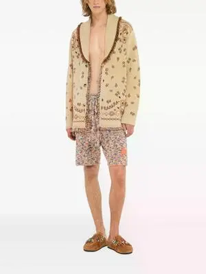 Alanui Jacquard Knit Cardigan