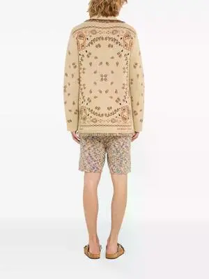 Alanui Jacquard Knit Cardigan