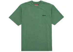 Supreme Washed Short Sleeve Top - Green