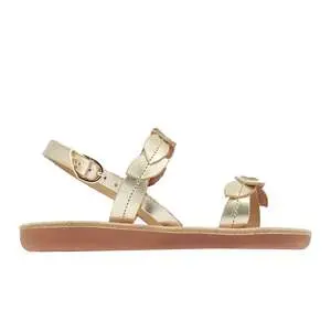 Women's Ancient Greek Platinum Sandals