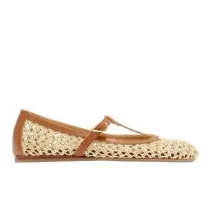 ANCIENT GREEK SANDALS Aerati Ballet Flat - Natural