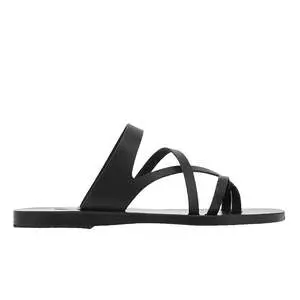 ANCIENT GREEK SANDALS Daria Flat Sandals - Black