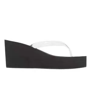Clear Wedge Sandals for Women 