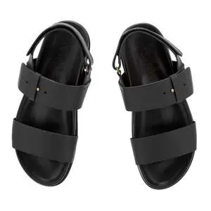ANCIENT GREEK SANDALS Narkisos Sandals - Black