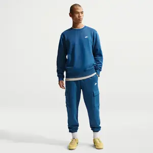 Nike Club Fleece Crew - Blue