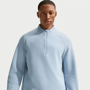 Nike Par Therma-fit 1/2-zip Golf Top - Blue