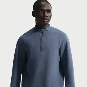 Nike Par Therma-fit 1/2-zip Golf Top - Blue