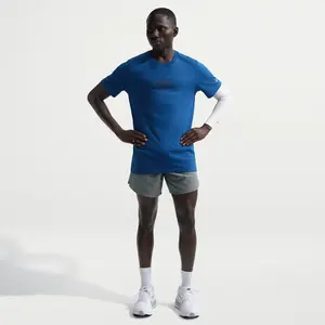 Nike Stride Dri-fit 7" Brief-lined Running Shorts - Grey
