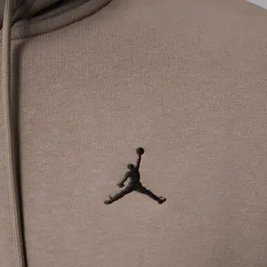JORDAN Brooklyn Fleece Oversized Full-zip Hoodie - Grey