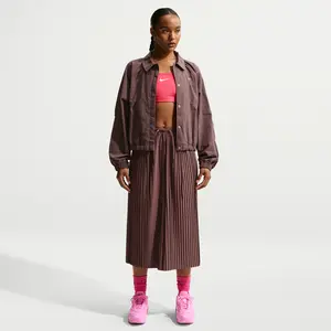 Nike Sportswear Oversized Coaches Jacket - Purple