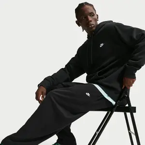 Nike Sportswear Club Oversized French Terry Pants - Black