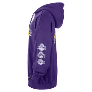 Nike Lakers Courtside Hoodie - Purple