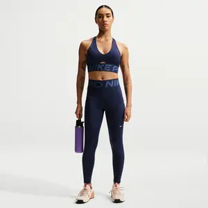 Nike Pro Sculpt High-waisted 7/8 Leggings With Pockets - Blue