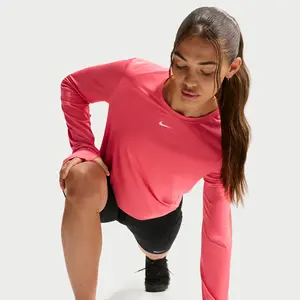 Nike Dri-fit Long-sleeve Top - Pink