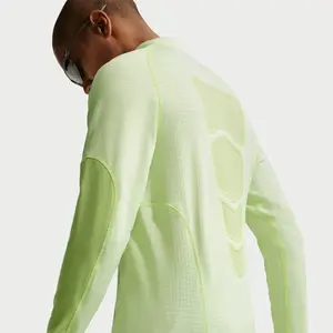 Nike Tech Base Layer Long Sleeve Top - Yellow