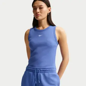 Nike Sportswear Phoenix Fleece Mid-rise 4" Shorts - Blue