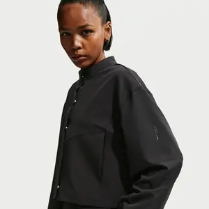 Nike 24.7 Perfectstretch Dri-fit Loose-fit Cropped Jacket